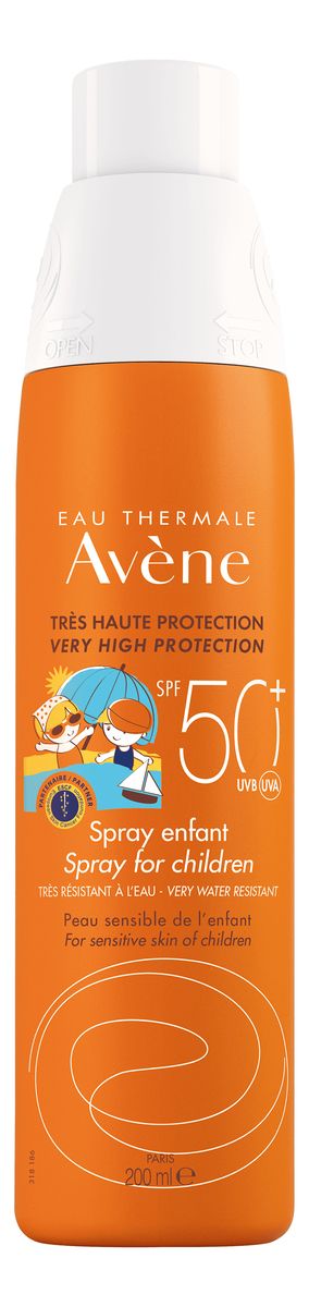 Kjøp Avène Sun Spray Kids SPF50+ - 200 ml. hos Med24.no