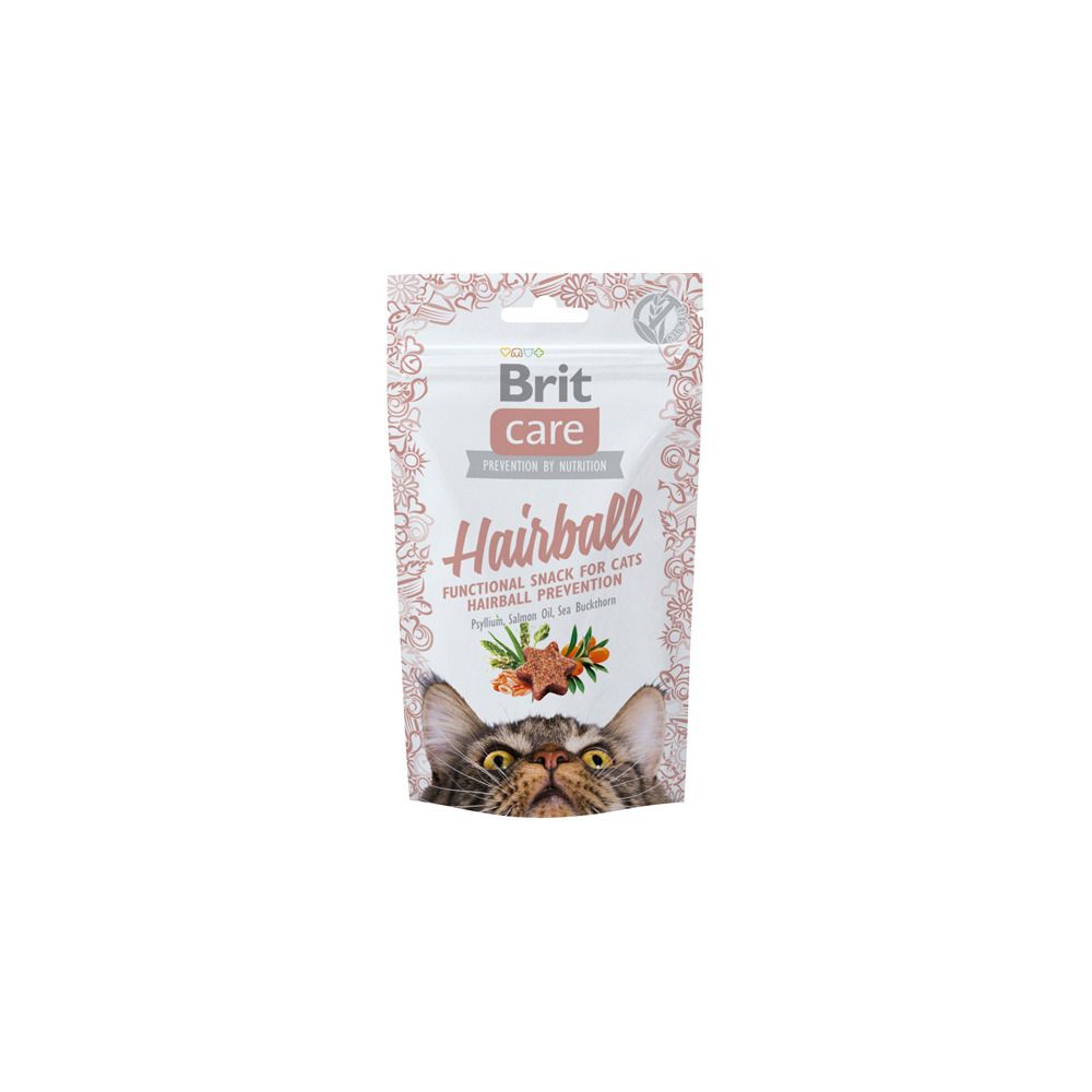 Kjøp Brit Care Cat Snack, Hairball - 50 g. billig hos Med24.no