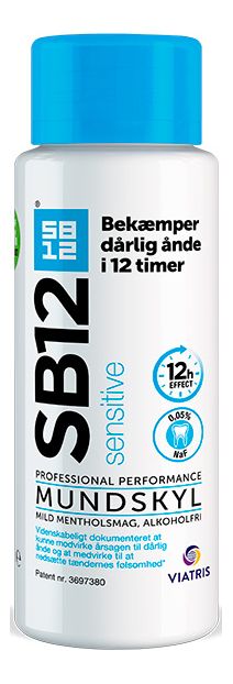 Kjøp SB12 Sensitive Munnskyll - 250 ml. billig på Med24.no
