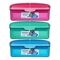 Kjøp Sistema matbokser og drikkeflasker billig hos Med24.no
