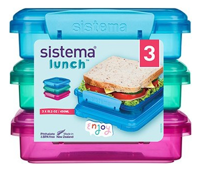 Sistema matboks Sandwich 3 Pack - 450 ml