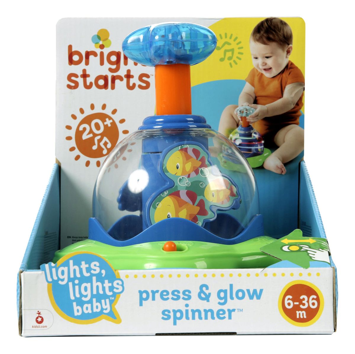 Kjøp Bright Starts Light Spinner - 1 stk. billig hos Med24.no