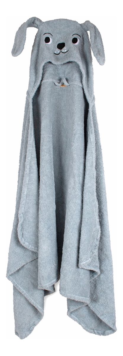 Kjøp Filibabba Badehåndkle med hette GOTS - hare - 1 stk.