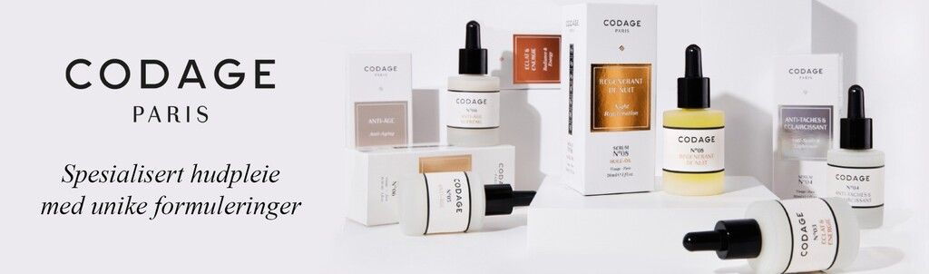 Codage - Eksklusiv hudpleie på Med24.no