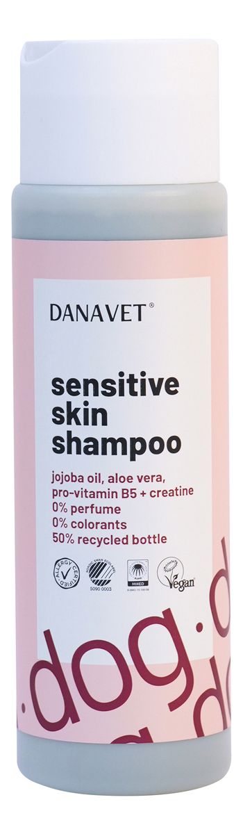 Kjøp DanaVet Sensitive Skin Shampoo - 250 ml. billig på Med24.no