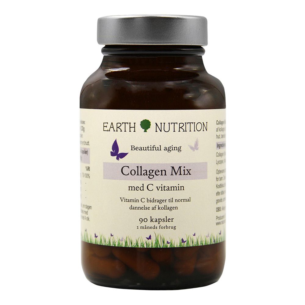 Kjøp Earth Nutrition Collagen Mix 90 kapsler hos Med24.no