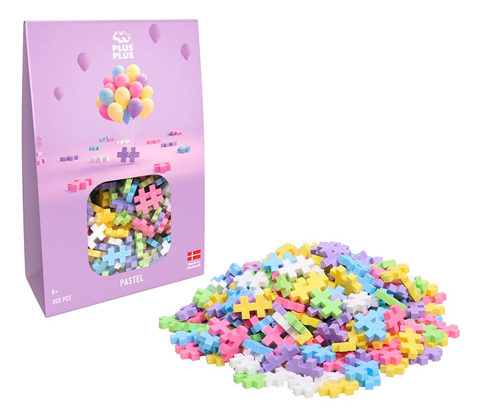 Plus-Plus Pastel - 300 stk. | Med24.no