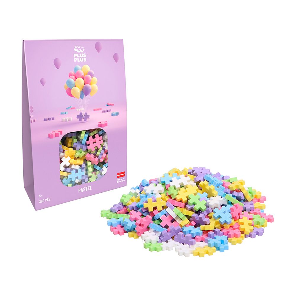 Plus-Plus Pastel - 300 stk. | Med24.no