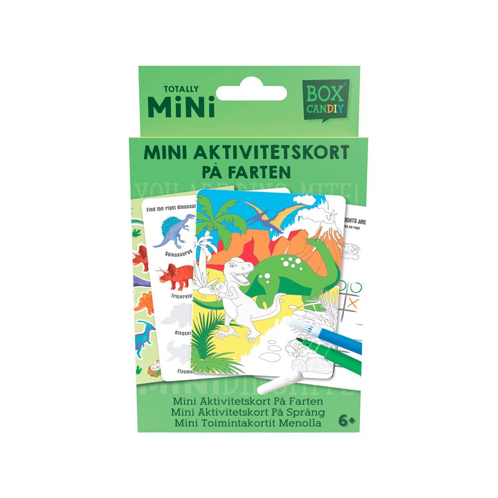 Kjøp BOX CANDIY Mini Aktivitetskort Totally Mini hos Med24.no