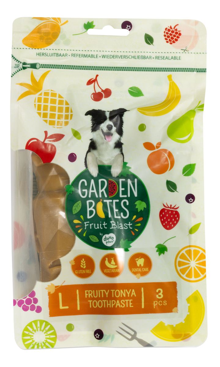 Garden Bites Fruity Toothpaste L - 3 stk. | Med24.no