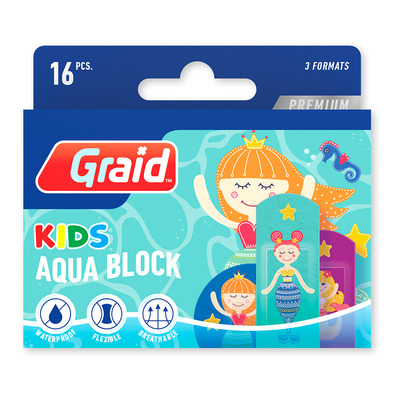 Kjøp Graid Kids Aqua Block Premium Mermaids billig hos Med24.no
