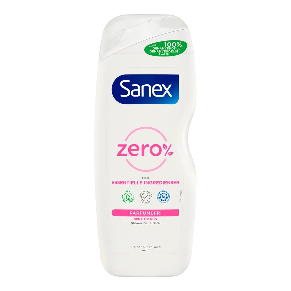 Kjøp Sanex Shower Gel Zero% - 600 ml. billig hos Med24.no