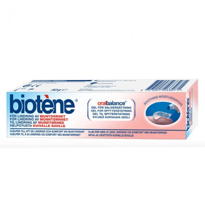 Kjøp Biotene oralbalance gel - 50 g hos Med24.no