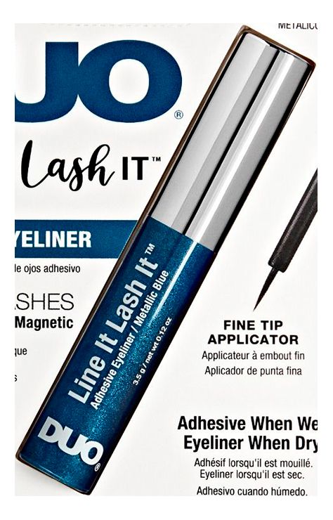 DUO Line It Lash It Metallic Blue - 3,5 g.