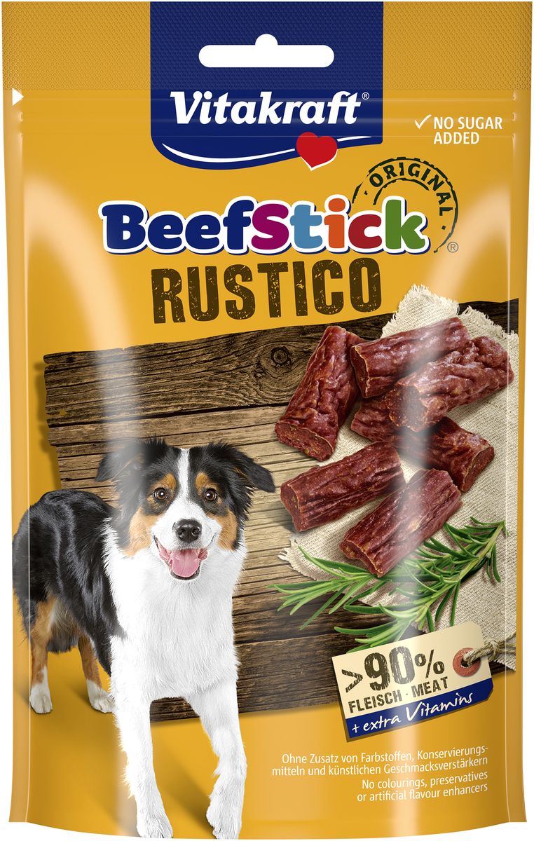 Kjøp Vitakraft Beef-Stick Rustico - 55 g. billig hos Med24.no
