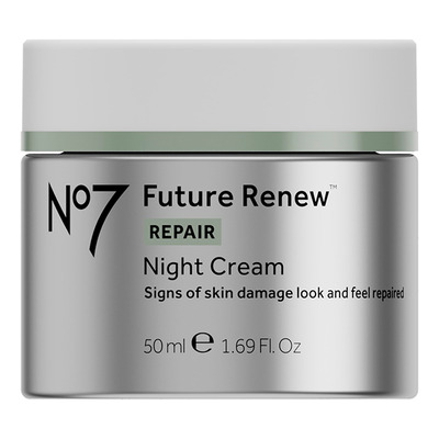 Kjøp No7 Future Renew Repair Night Cream - 50 ml. hos Med24.no