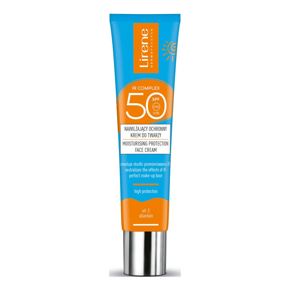 Kjøp Lirene Moisturising Protection Face Cream SPF 50 | Med24.no