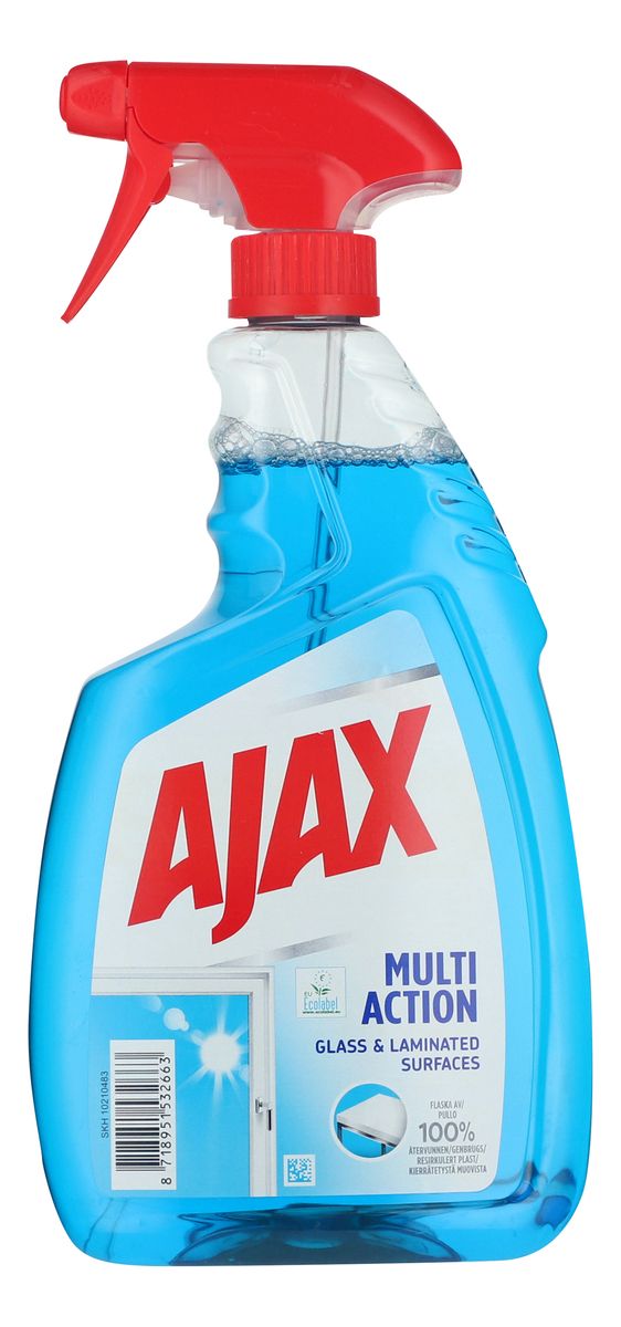 Kjøp Ajax Spray Multi Action Glass - 750 ml. billig hos Med24.no