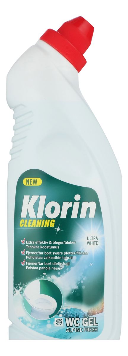 Kjøp Klorin WC Gel Alpine Fresh - 750 ml. billig hos Med24.no