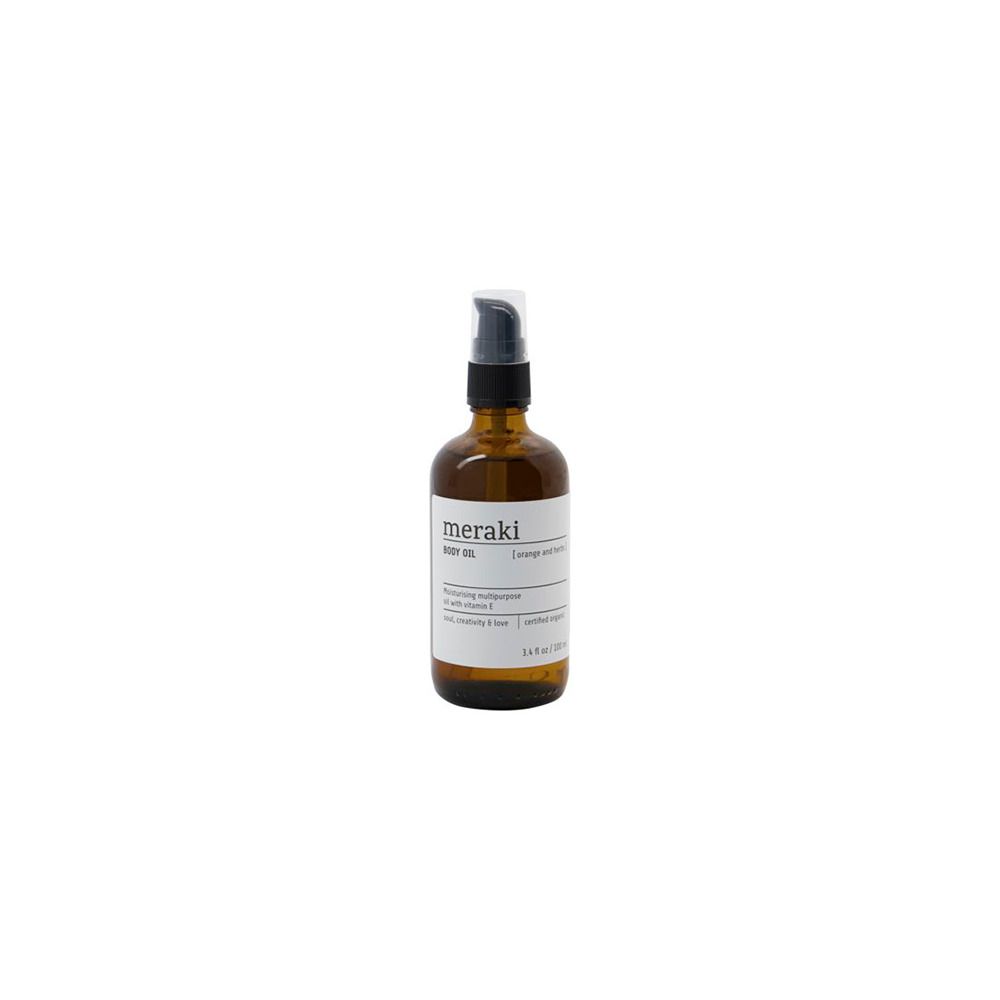 Kjøp Merakis Body Multi Oil Orange & Herbs 100 ml billig hos Med24.no