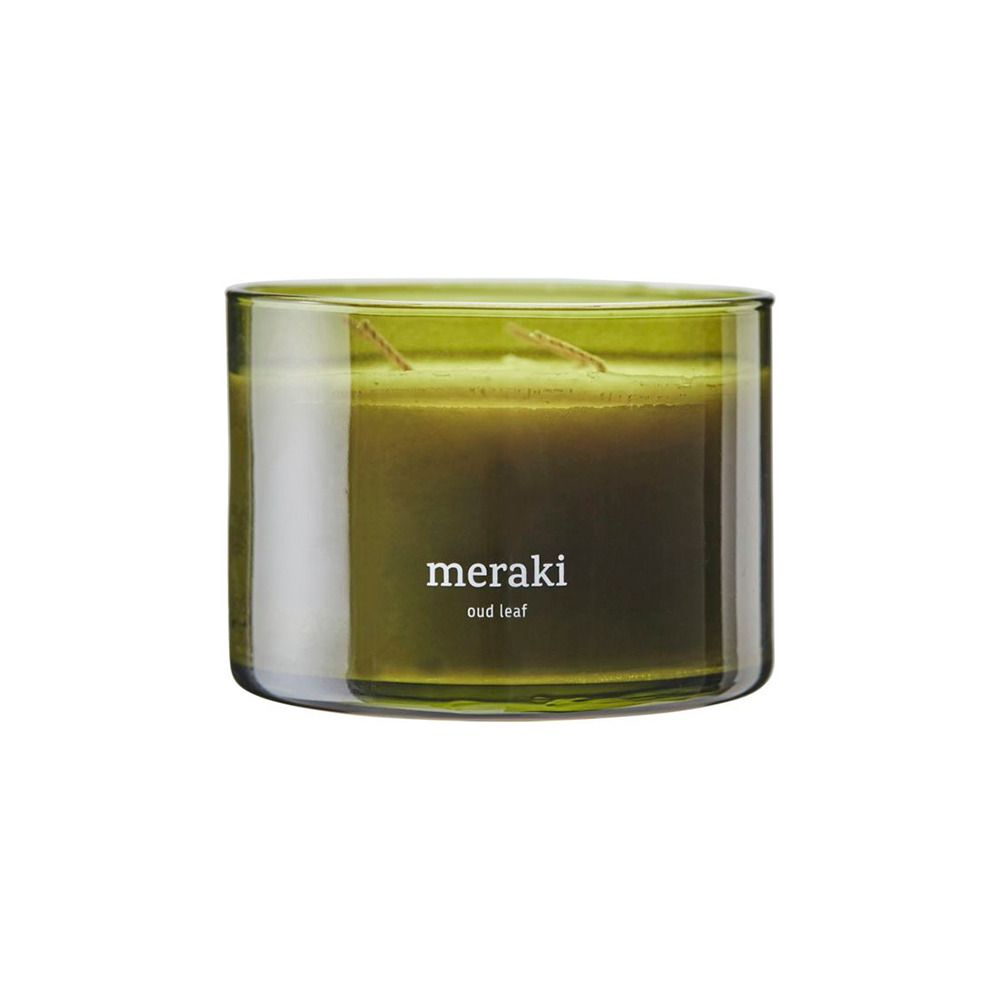 Kjøp Meraki duftlys Oud Leaf - 340 g. billig hos Med24.no