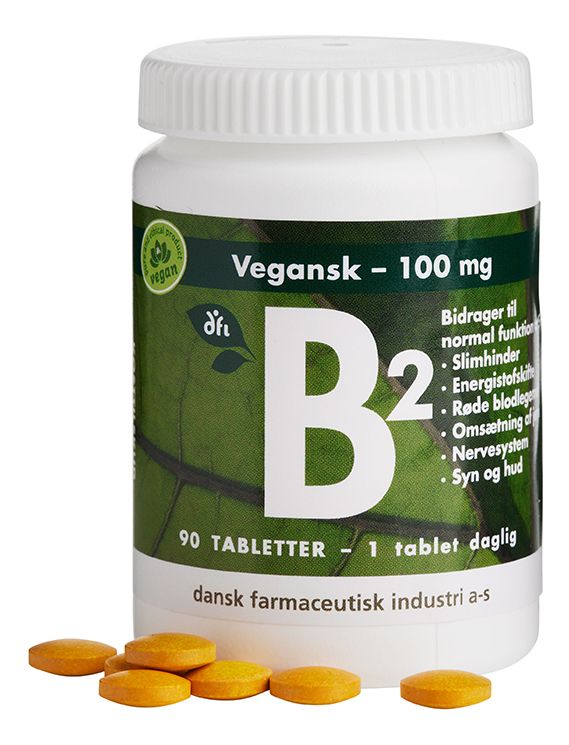 B2 tablett 25mg - 90 tabletter - Med24.no