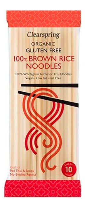 Clearspring Brun Ris Nudler Ø - 200 g. | Med24.no