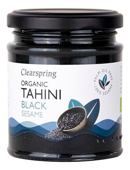 Clearspring Svart Sesam Tahini Ø - 170 g. | Med24.no