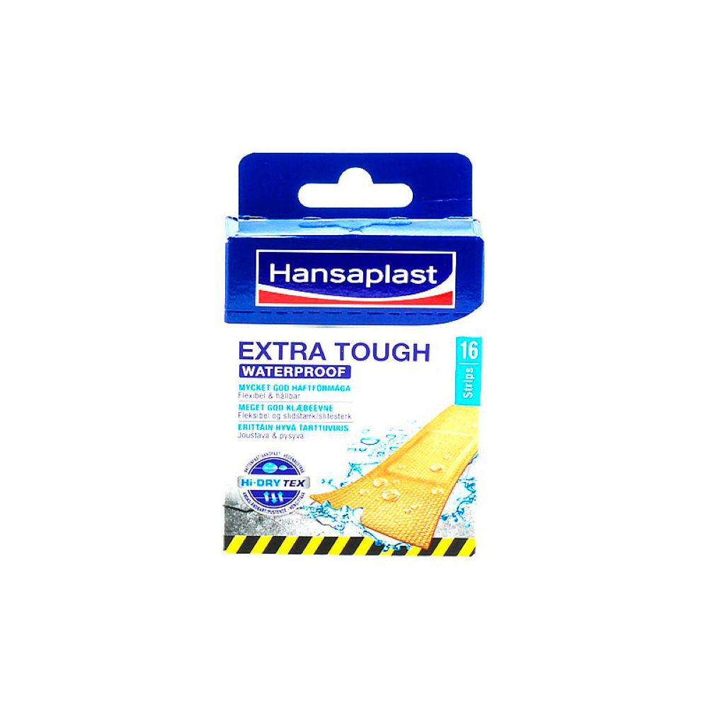 Kjøp Hansaplast Extra Tough - 16 stk. billig hos Med24.no
