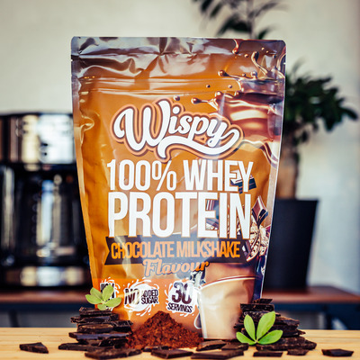 Kjøp Wispy Whey Chocolate Milkshake - 1000 g. | Med24.no