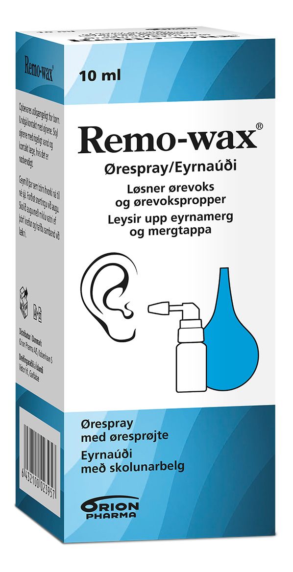 Kjøp Remo-Wax spray m / sprøyte - 10 ml på Med24.no