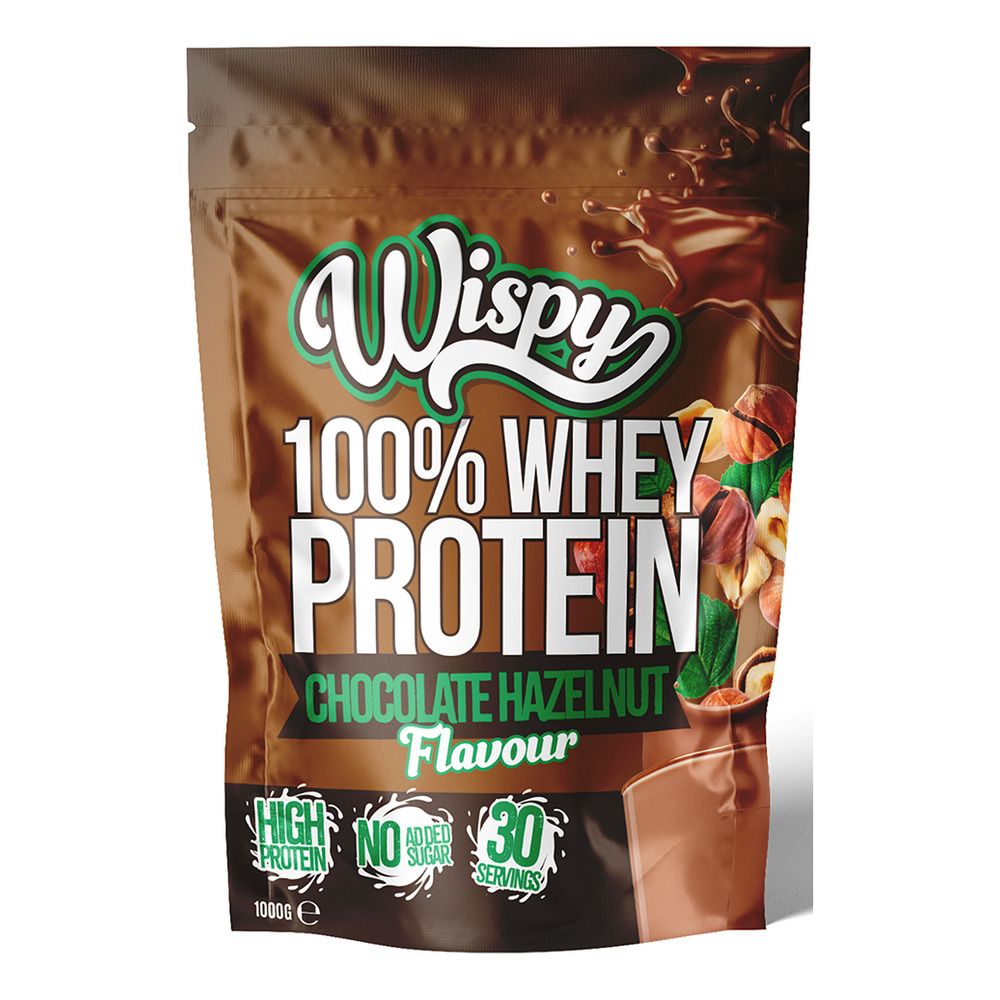 Kjøp Wispy Whey Chocolate Hazelnut - 1000 g. | Med24.no