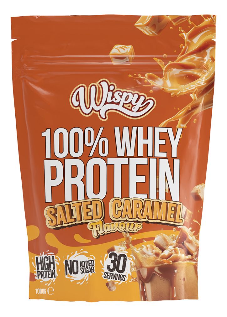 Kjøp Wispy Whey Salted Caramel - 1000 g. | Med24.no