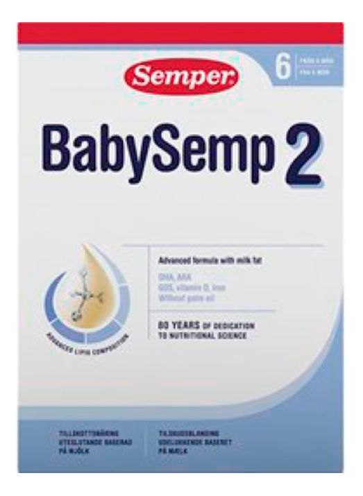 Kjøp Allomin 2 tilskuddsblanding fra 6 mdr - 800 gr på Med24.no