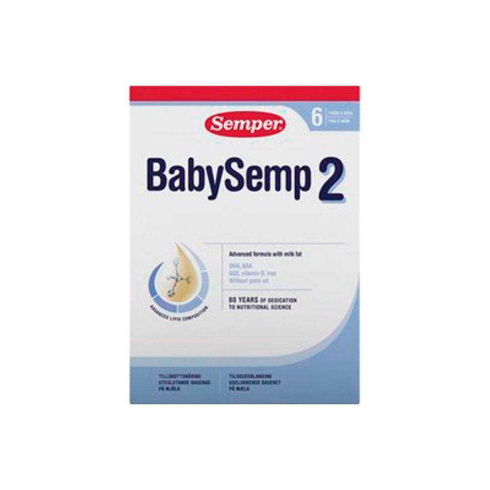 Kjøp Allomin 2 tilskuddsblanding fra 6 mdr - 800 gr på Med24.no