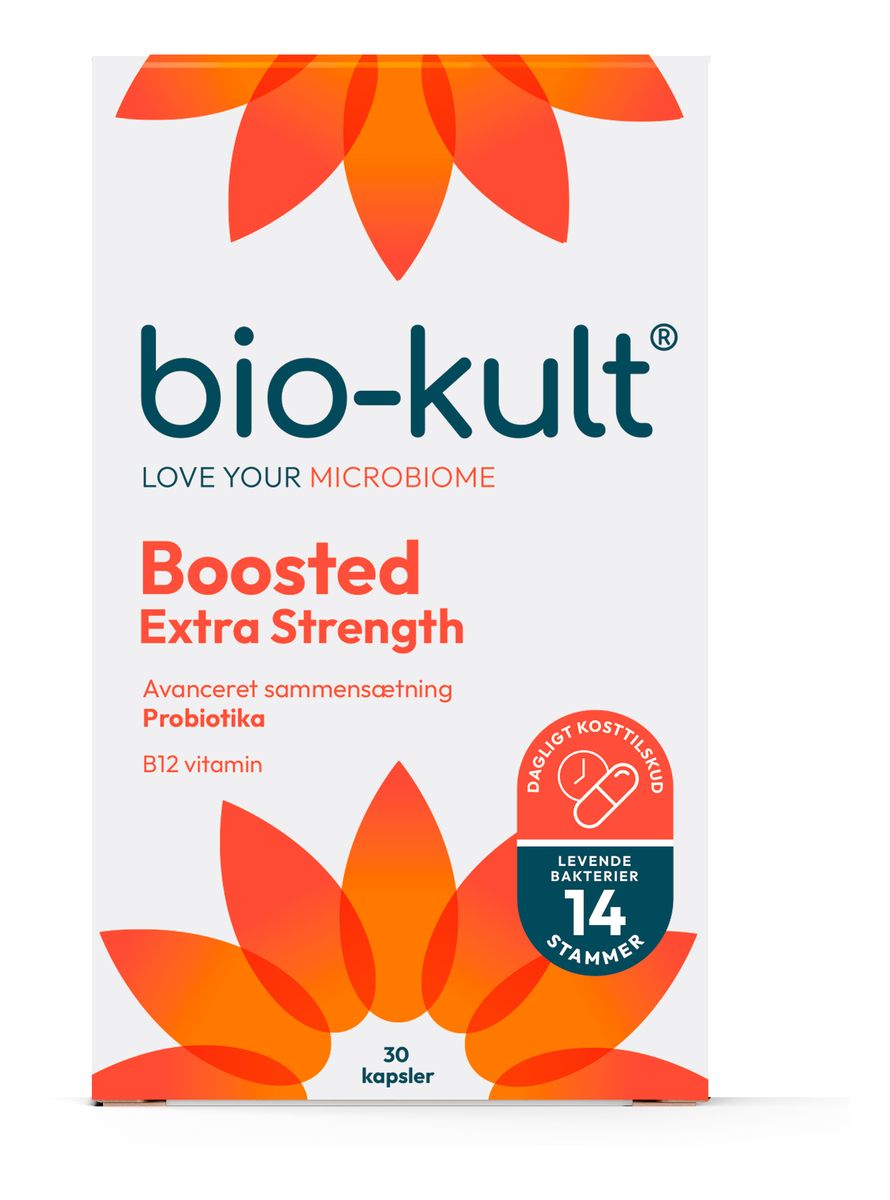 Kjøp Bio-Kult Boosted - 30 kaps. billig på Med24.no