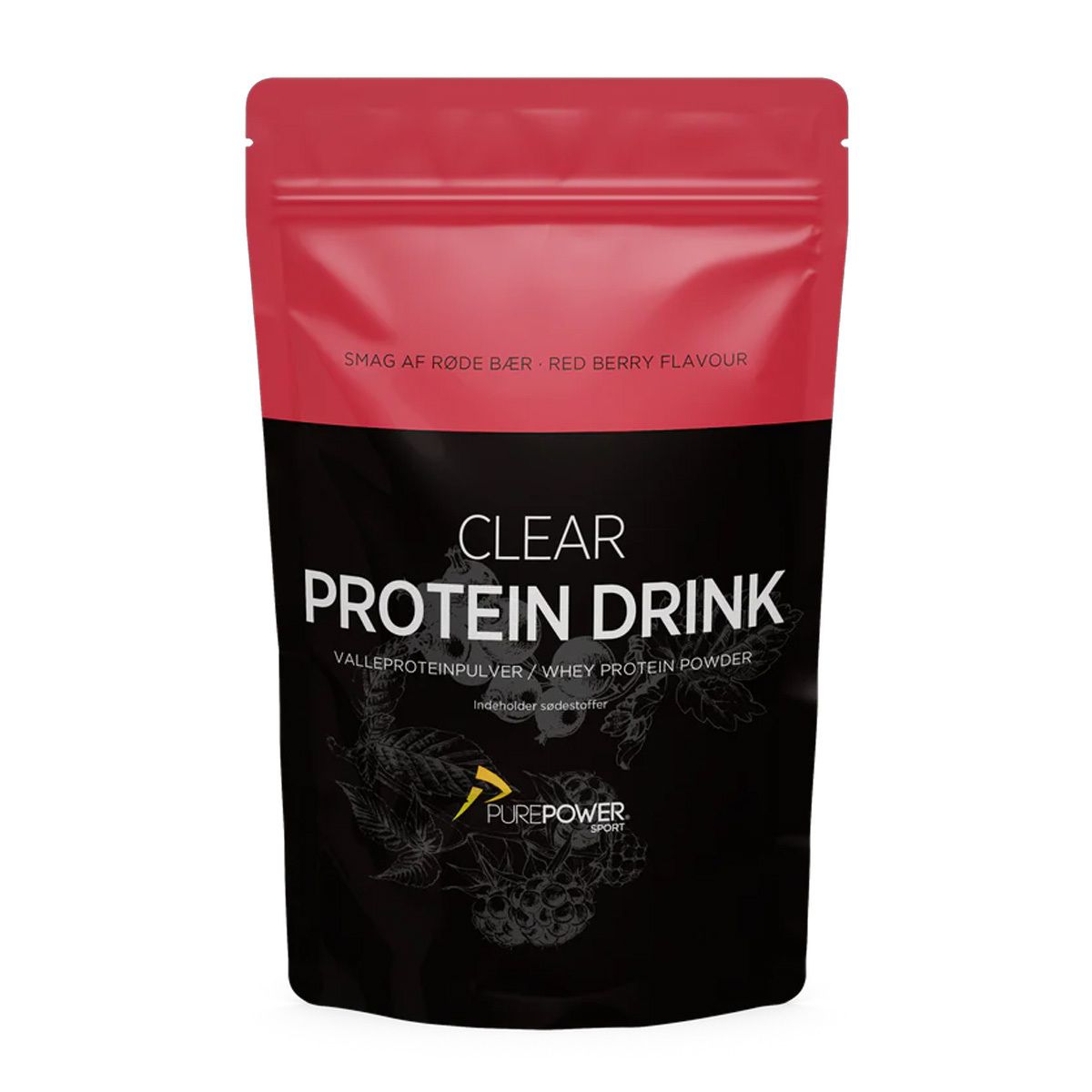 Kjøp PurePower Clear Protein Drink Red Berries billig hos Med24.no