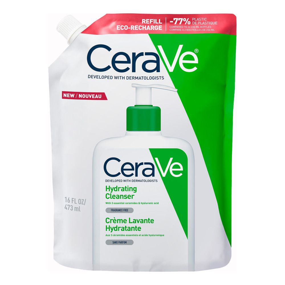 Kjøp CeraVe Hydrating Cleanser Refill - 473 ml. billig hos Med24.no