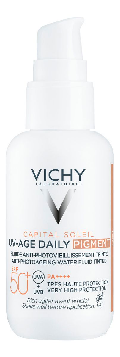 Kjøp Vichy Capital Soleil UV-Age Daily Tinted SPF 50+ hos Med24.no