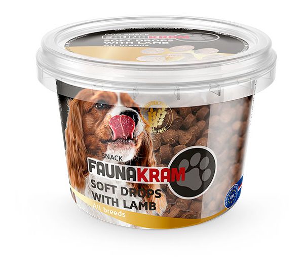 Kjøp Faunakram godbiter korn- og glutenfri, lam - 200 g. | Med24.no