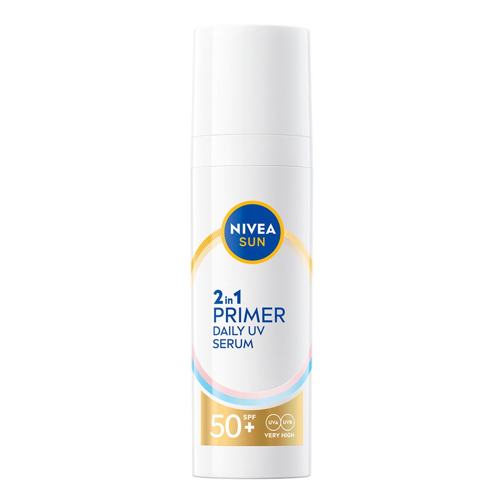 Kjøp Nivea UV Face 2in1 daglig UV-serum SPF 50+ - 30 ml | Med24.no
