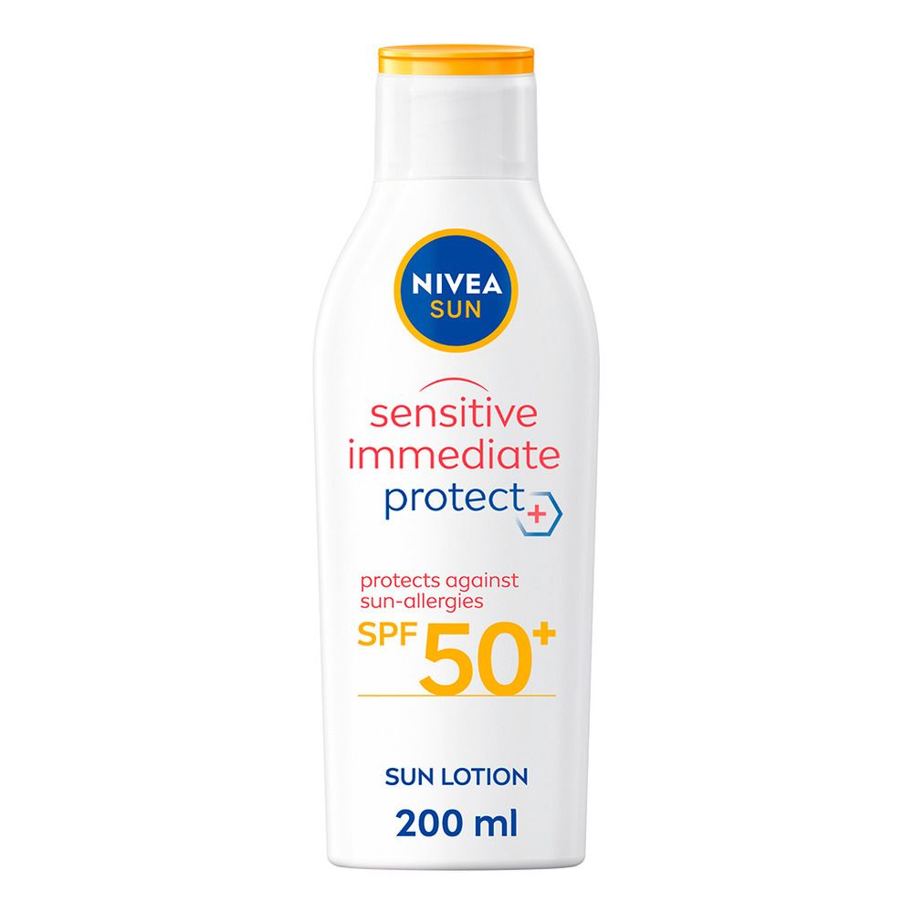 Kjøp Nivea Sensitive Immediate Protect Sun-Allergy Lotion SPF 50+ til