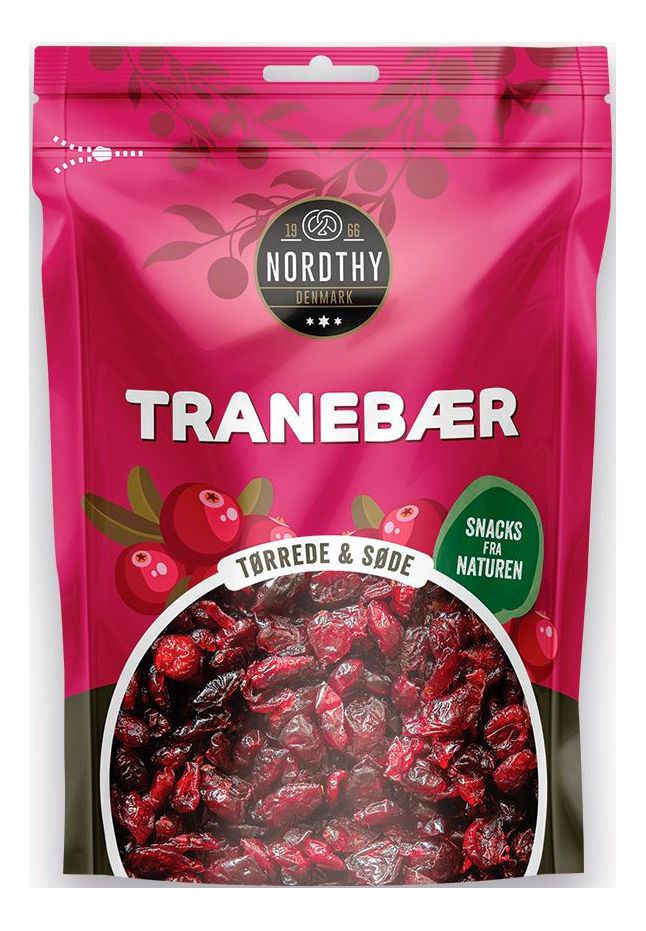 Kjøp Nordthy Tranebær - 110 g. billig hos Med24.no
