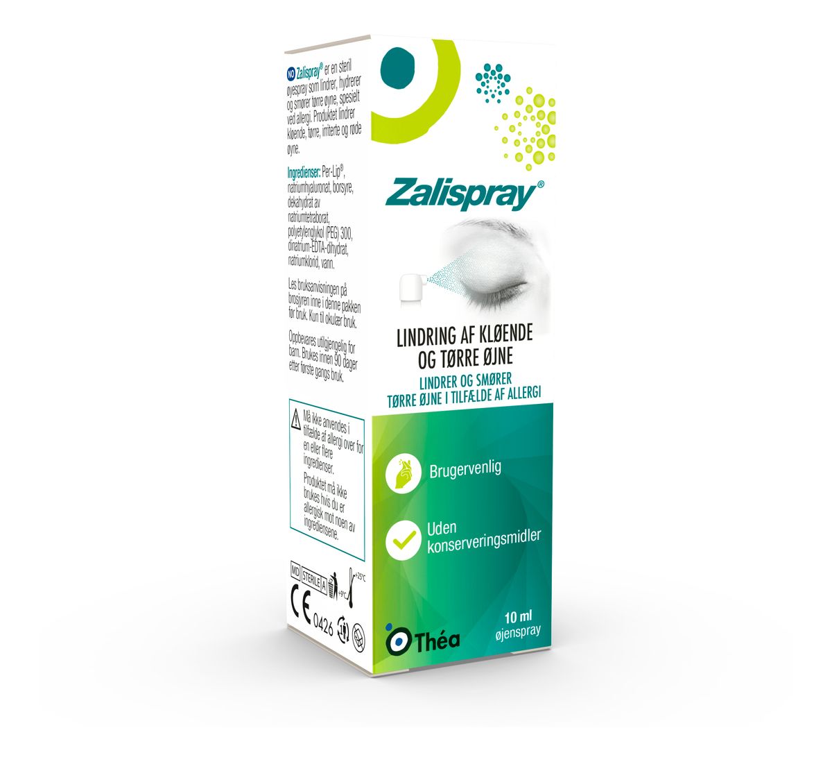 Kjøp Zalispray Øyespray - 10 ml. billig hos Med24.no