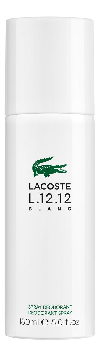 Kjøp Lacoste L.12.12 Blanc Deo Spray - 150 ml. på Med24.no