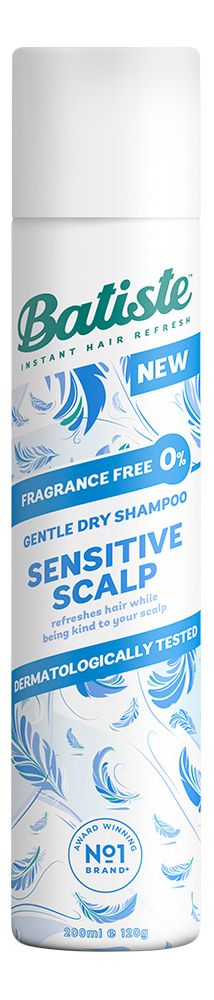Kjøp Batiste Dry Shampoo Sensitive - 200 ml. hos Med24.no