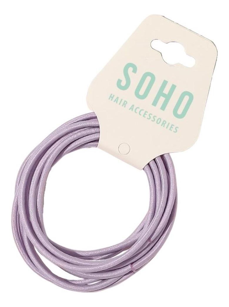 Kjøp SOHO Ellie Hair Elastic Purple - 10 stk. billig hos Med24.no