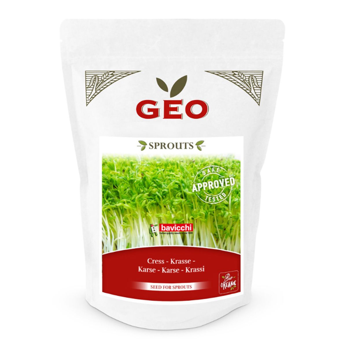 Kjøp Geo Cress 350 g. til spiring billig hos Med24.no
