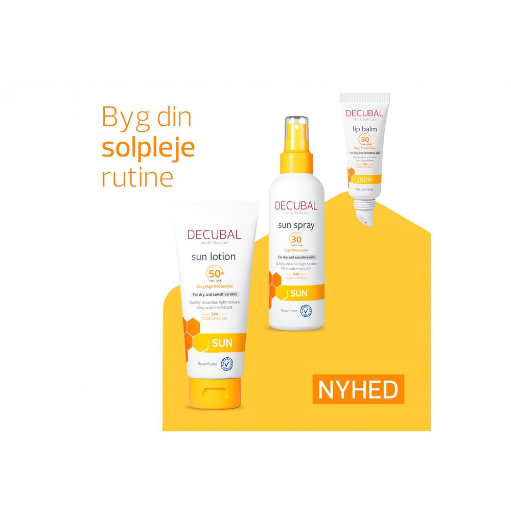 Kjøp Decubal Sun Lotion SPF 50+ - 180 ml. hos Med24.no