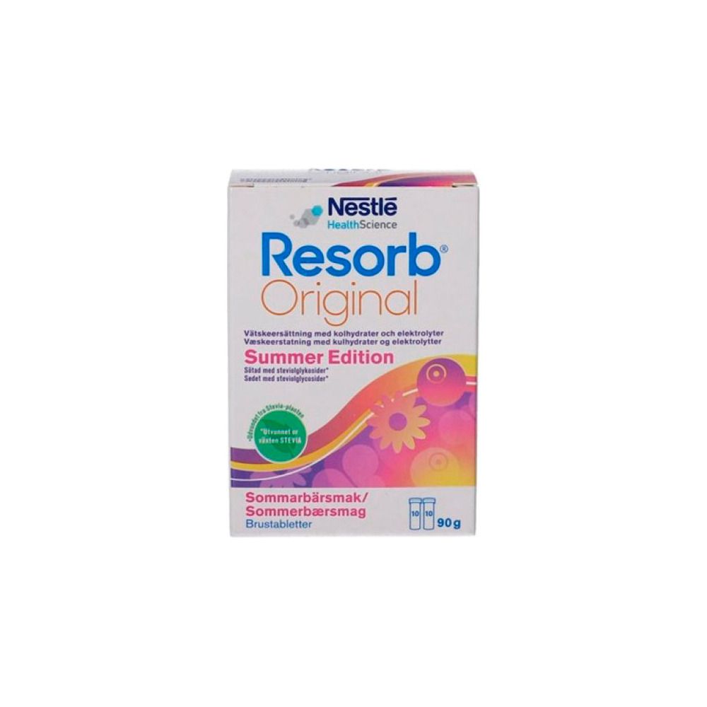 Kjøp Resorb Original Sommerbær brusetabletter | Med24.no
